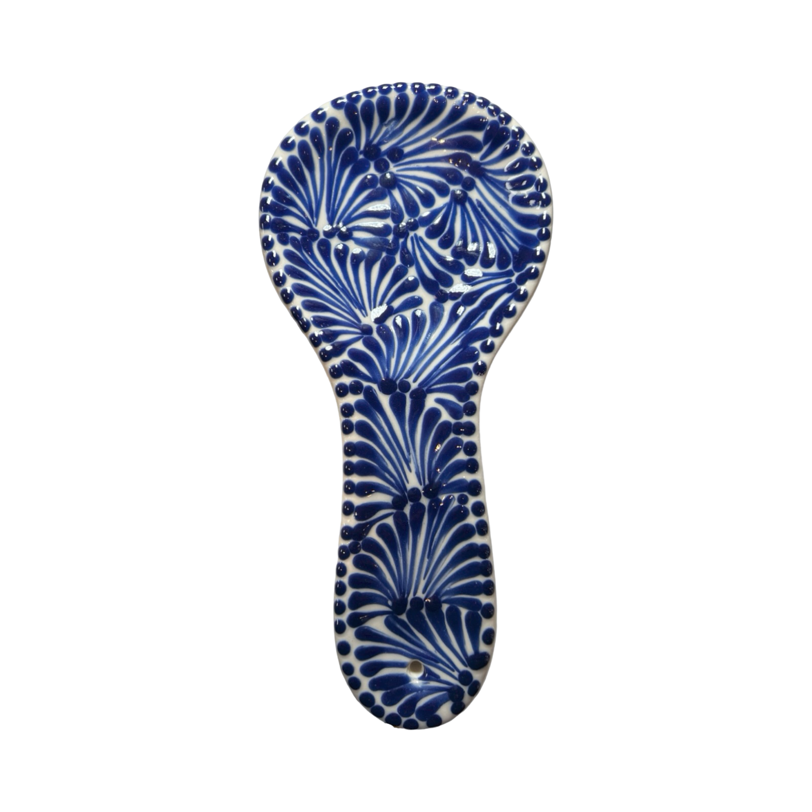 Puebla Talavera Spoon Rest - Blue – Casa y Cocina